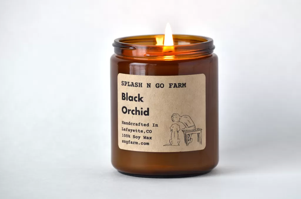 Black Orchid - Soy Candle Soy Candle - Splash N Go Farm